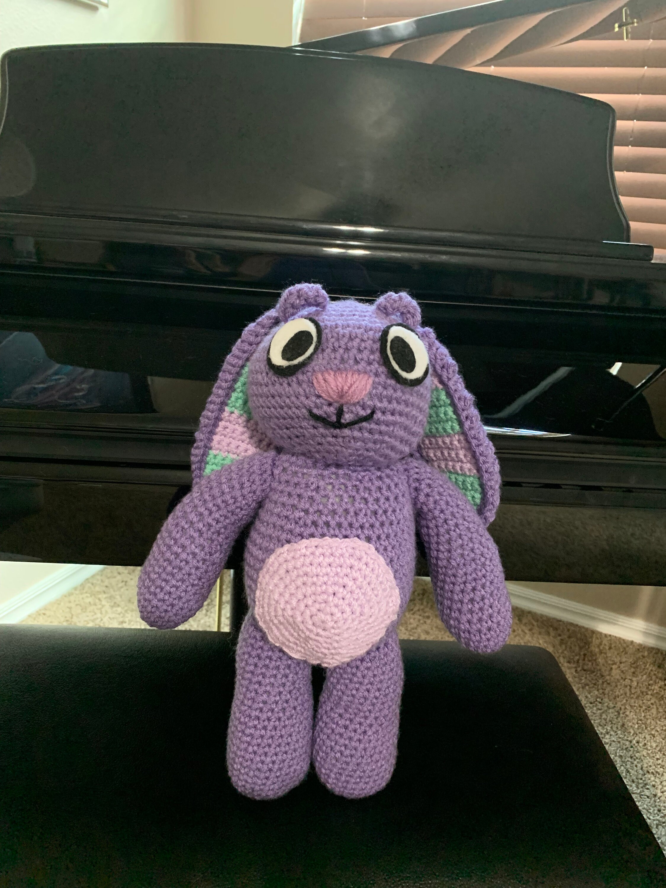 Bluey Floppy Bunny Crochet Pattern - Etsy Hong Kong