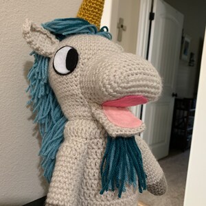 Bluey Unicorse Inspired Hand Puppet - Etsy