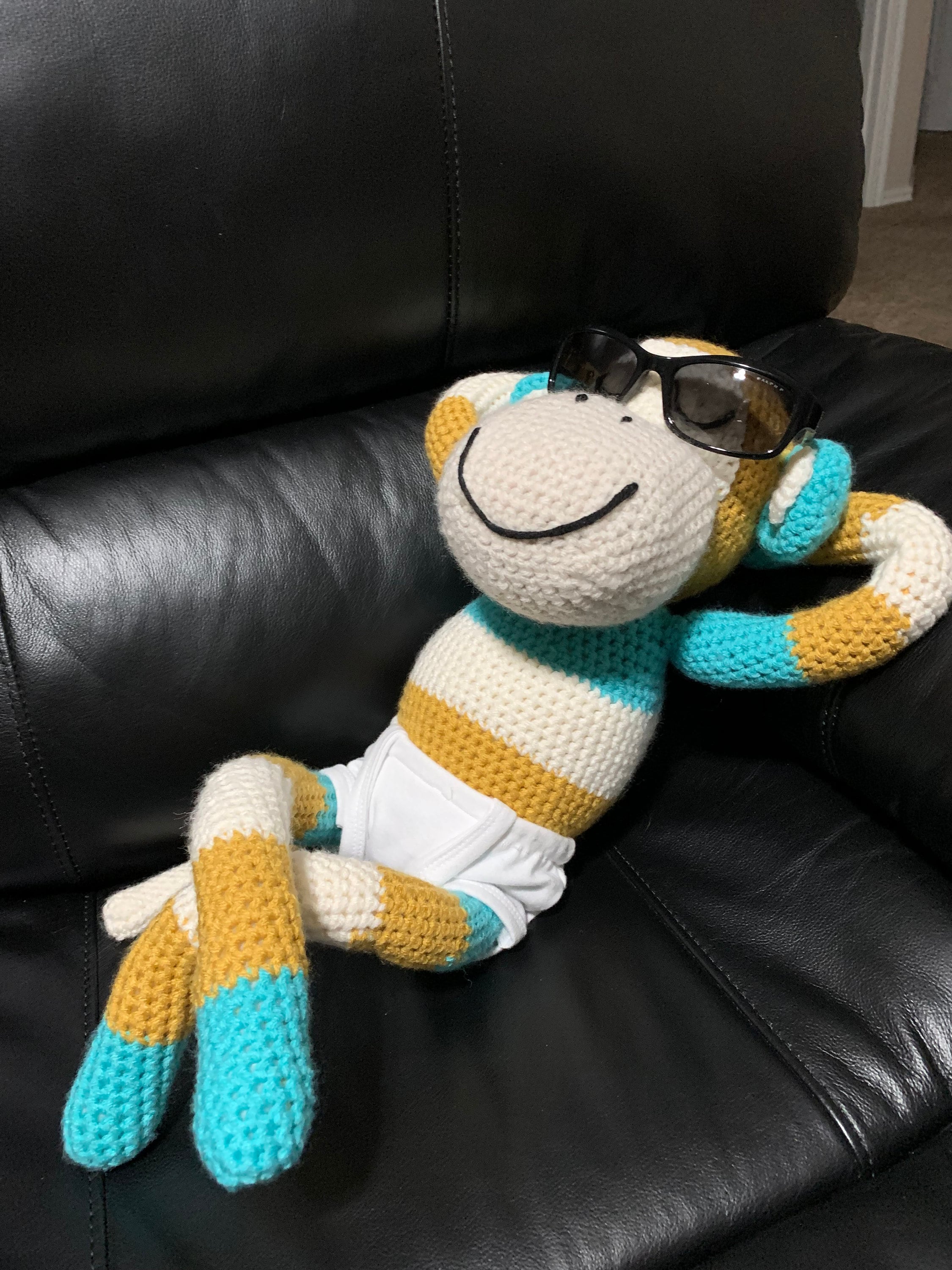 Mr Monkeyjocks Inspired Crochet Pattern ***PATTERN ONLY Not the Stuffed ...