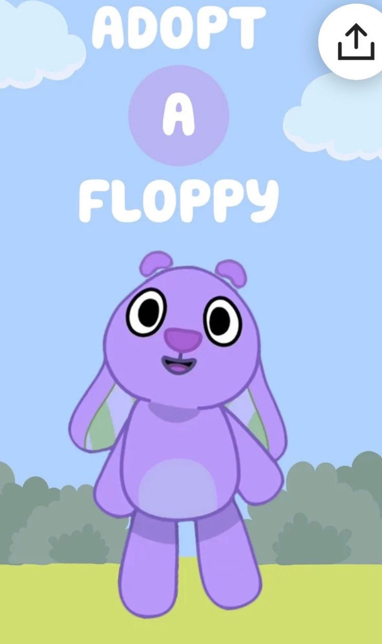 Bluey Floppy Bunny Crochet Pattern - Etsy Israel