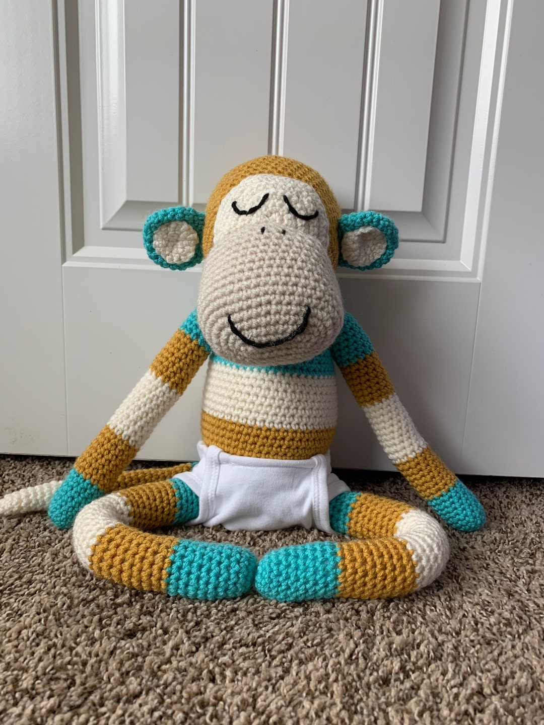 Mr Monkeyjocks Inspired Crochet Pattern ***PATTERN ONLY Not the Stuffed ...