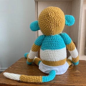 Mr Monkeyjocks Inspired Crochet Pattern ***PATTERN ONLY Not the Stuffed ...