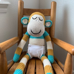 Mr Monkeyjocks Inspired Crochet Pattern ***PATTERN ONLY Not the Stuffed ...