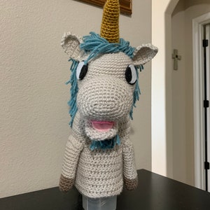 Bluey Unicorse Inspired Hand Puppet - Etsy