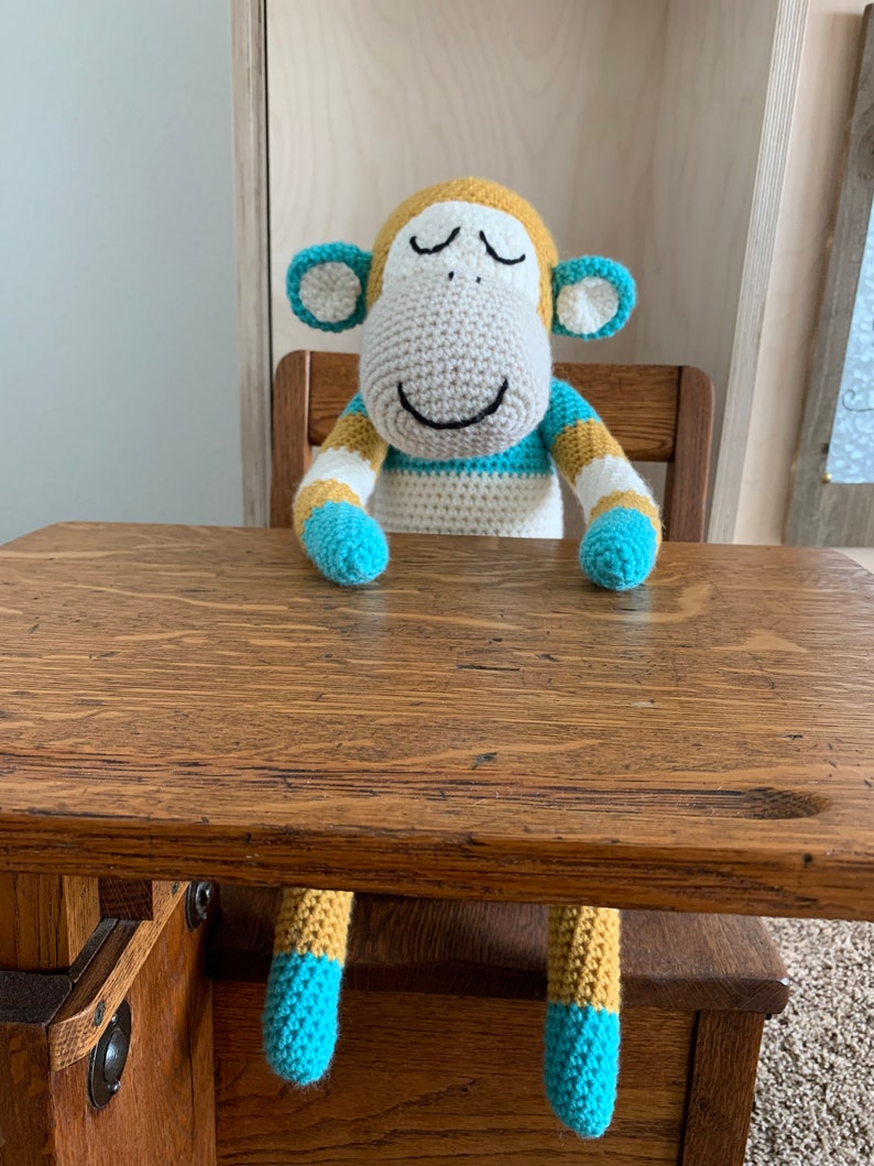 Mr Monkeyjocks Inspired Crochet Pattern ***PATTERN ONLY Not the Stuffed ...