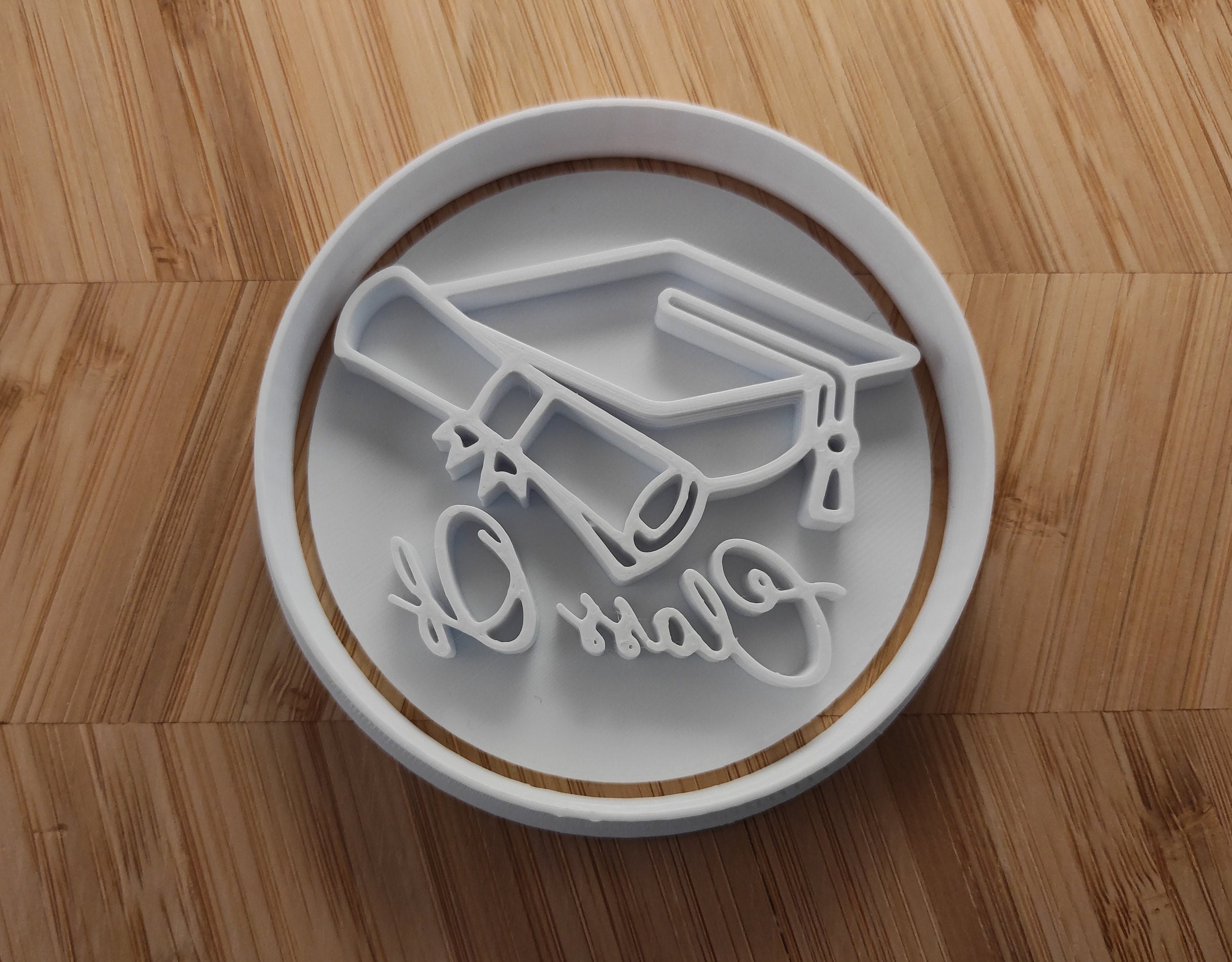 Graduation Embosser & Cookie Cutter Set Graduation Hat | Etsy