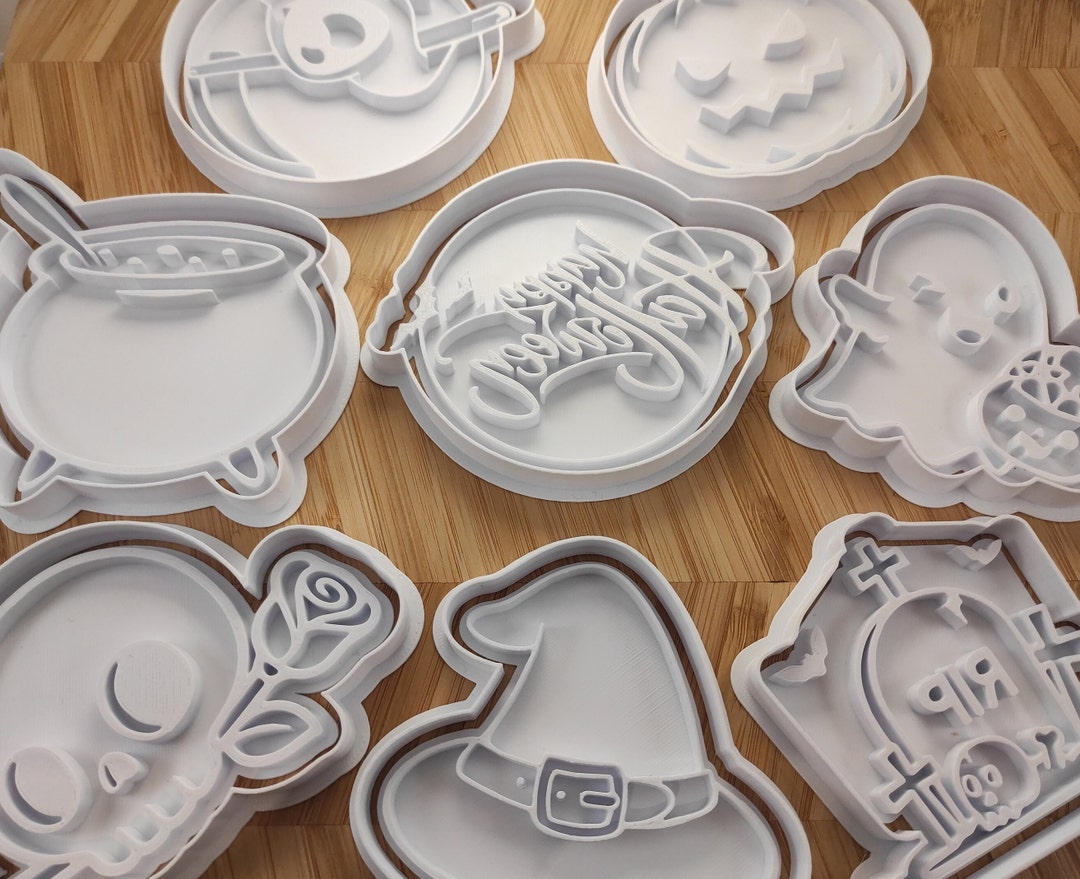 Halloween Themed Embosser & Cookie Cutter Sets | Halloween | Pumpkin ...