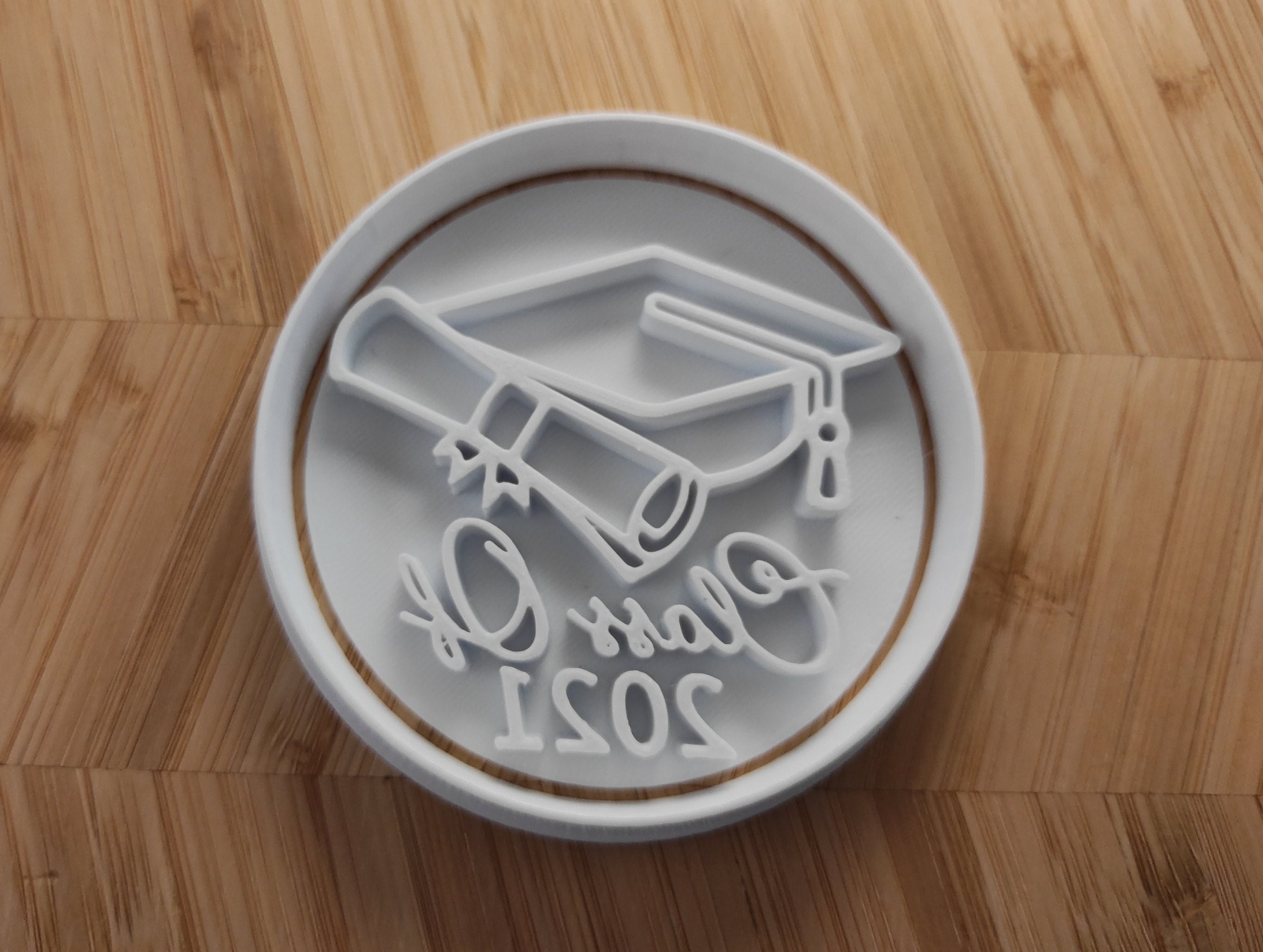 Graduation Embosser & Cookie Cutter Set Graduation Hat - Etsy