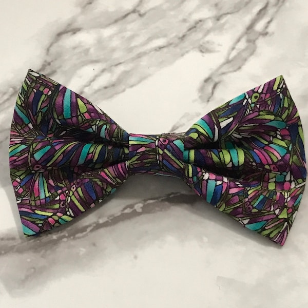 Stained Glass Bow Fabric - Etsy