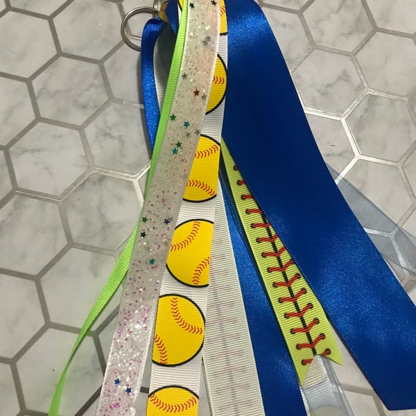 Softball Ribbon - Etsy