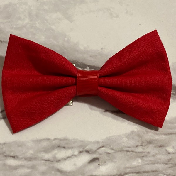 Red Bow Ties - Etsy