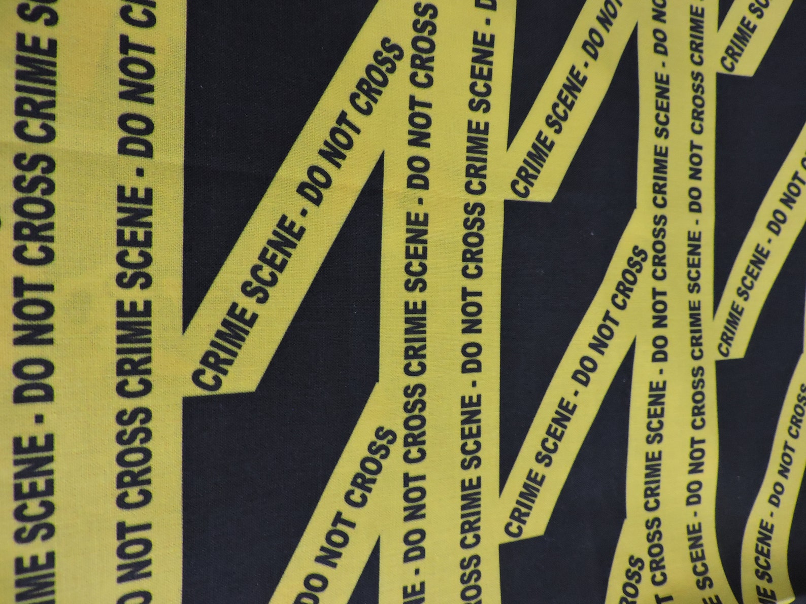 Crime Scene Tape Bow Tie Detective Party Clip On Adjustable - Etsy