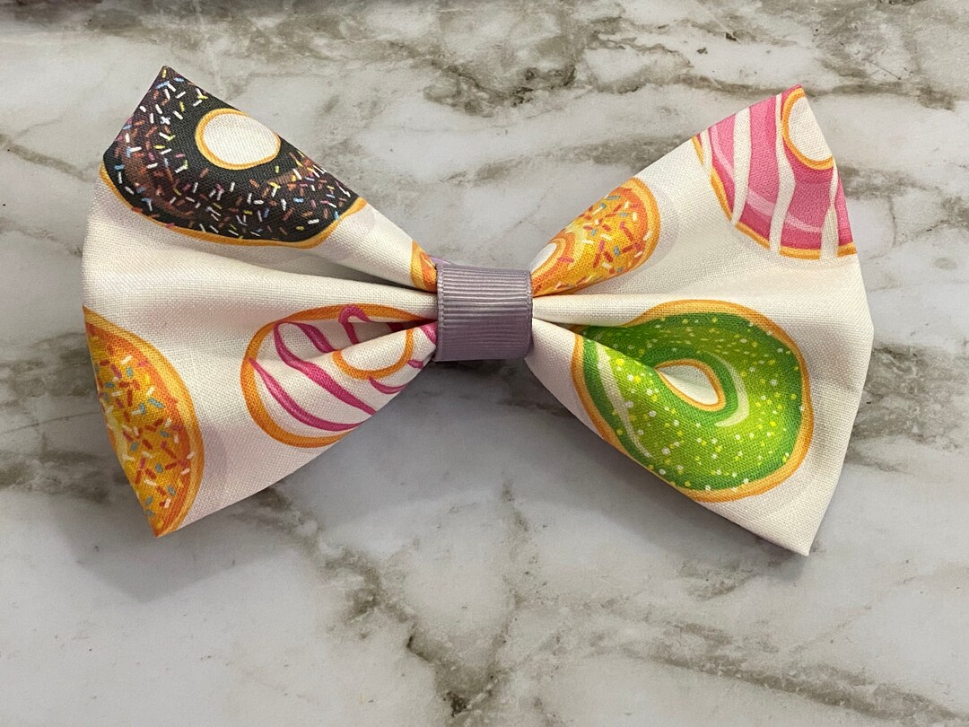 Doughnuts Hair Bow, Party Hair Bows Birthday Outfits, Cute Dog Cat ...