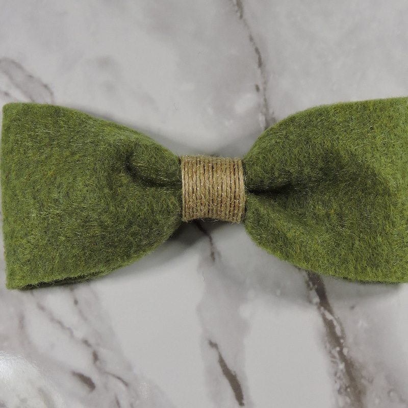 Felt Bow Tie - Etsy