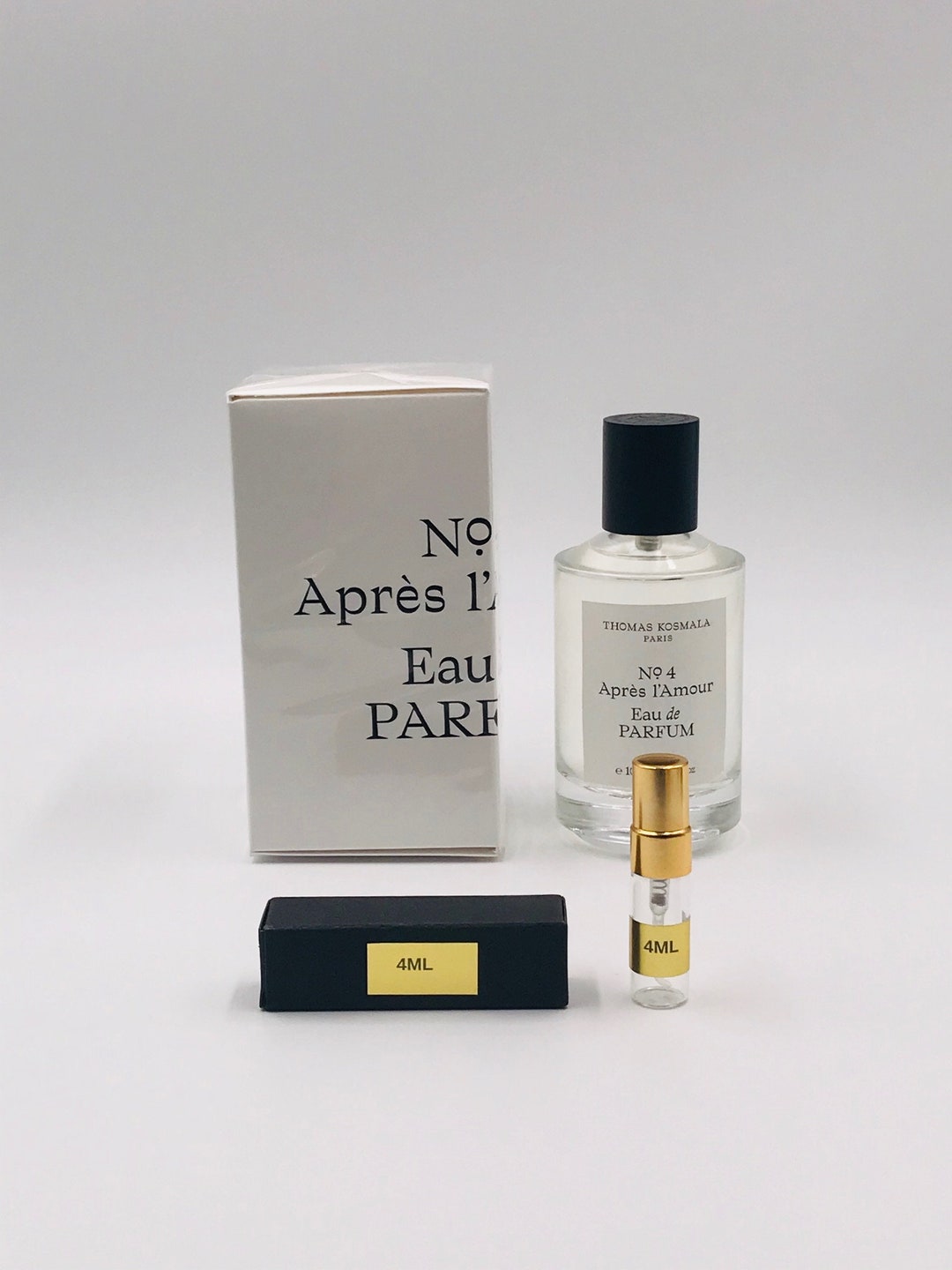 No 4 APRES L'AMOUR Thomas Kosmala Eau De Parfum Samples 100% AUTHENTIC ...