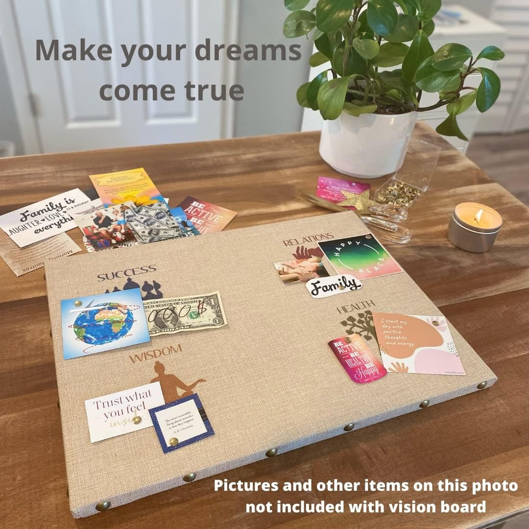Vision Board Vision Board Kit Supplies 20 X 15 Inch - Etsy