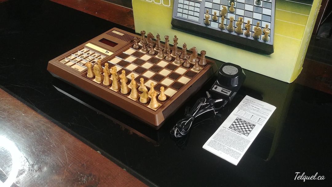 Vintage Electronic Chess Partner 2000 - Etsy