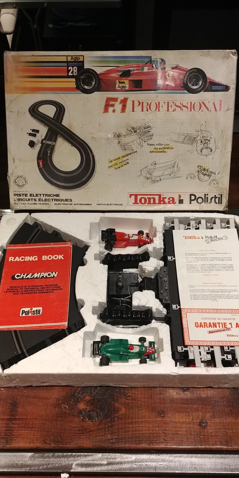 Vintage F1 Professional Slot Track Tonka/polistil - Etsy