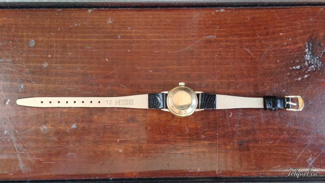 Rare Antique Eterna-matic/birks 18k Solid Gold Watch - Etsy
