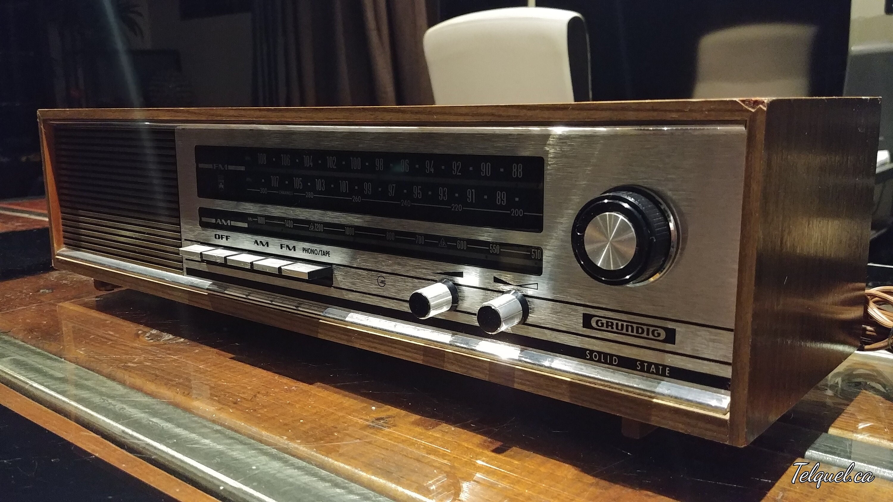 Antique Grundig Tabletop/library Solid State Radio - Etsy