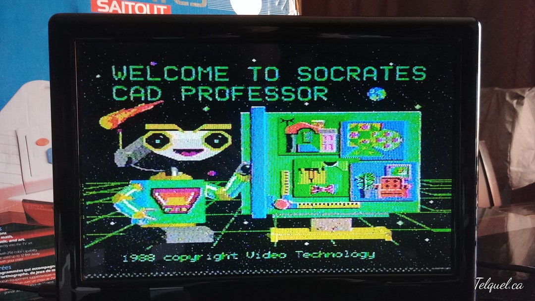 Vintage Educational Socrates Video Game - Etsy