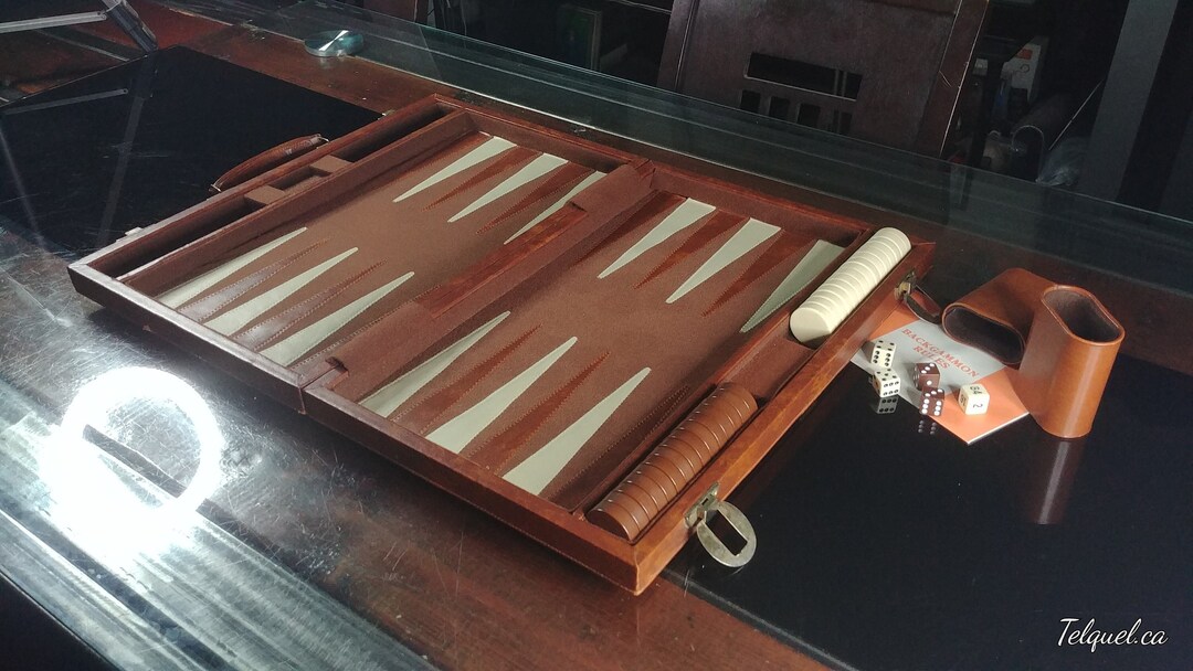 Large 18 Deluxe Backgammon Case - Etsy