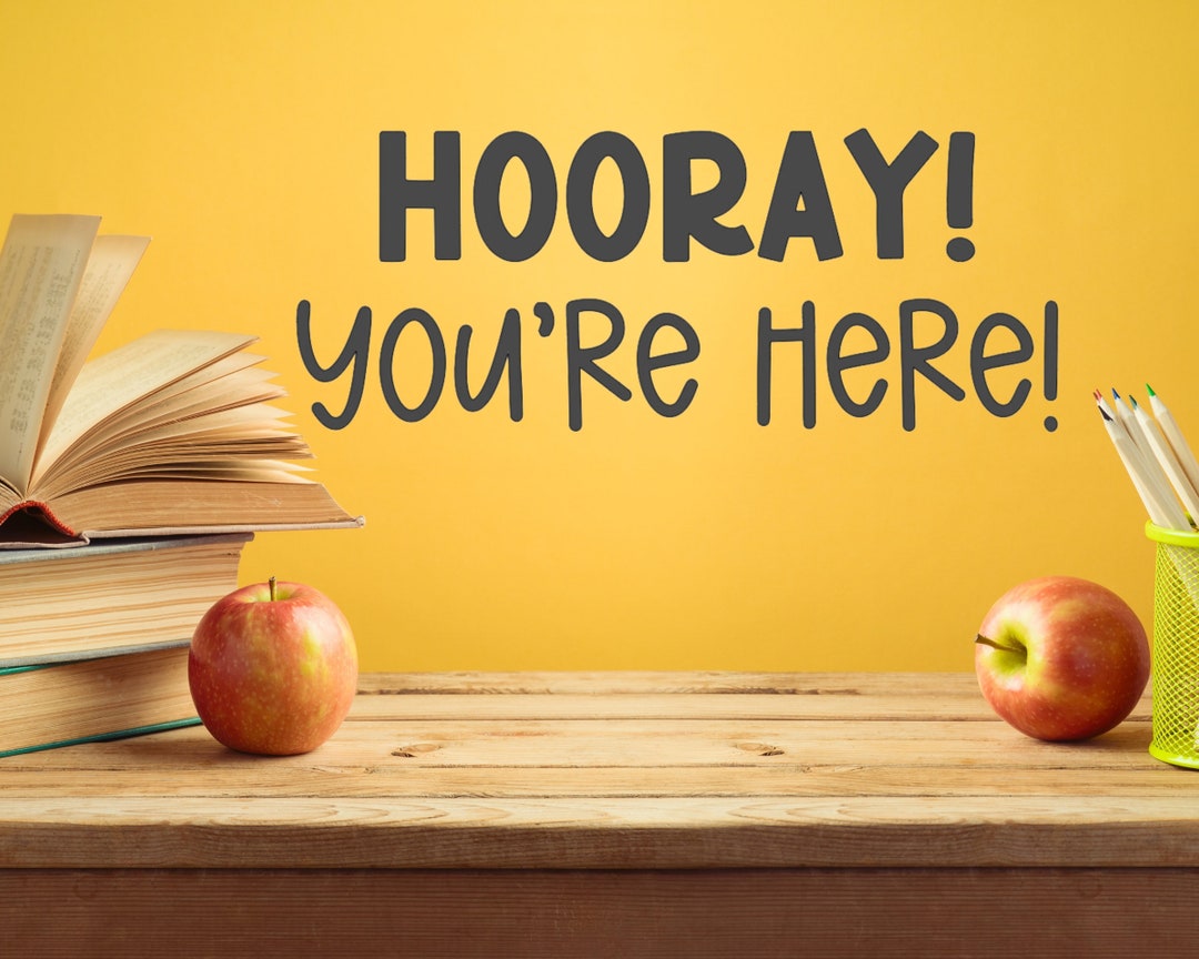 Vinyl Decal | Classroom Vinyl Decal | Classroom Decor | Teachers School ...