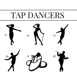 Dancer Shadow Box Pin Storage Pin Collection Tap, Ballet, Jazz ...