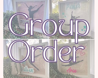 Dancer Shadow Box Pin Storage Pin Collection Tap, Ballet, Jazz ...