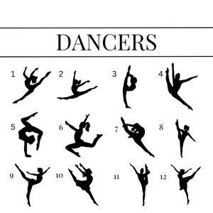 Dancer Shadow Box Pin Storage Pin Collection Tap, Ballet, Jazz ...
