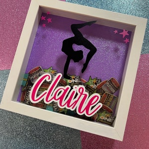 Dancer Shadow Box Pin Storage Pin Collection Tap, Ballet, Jazz ...