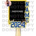 2024 Graduation Fan, Personalized Design Your Own, Editable, Graduation ...