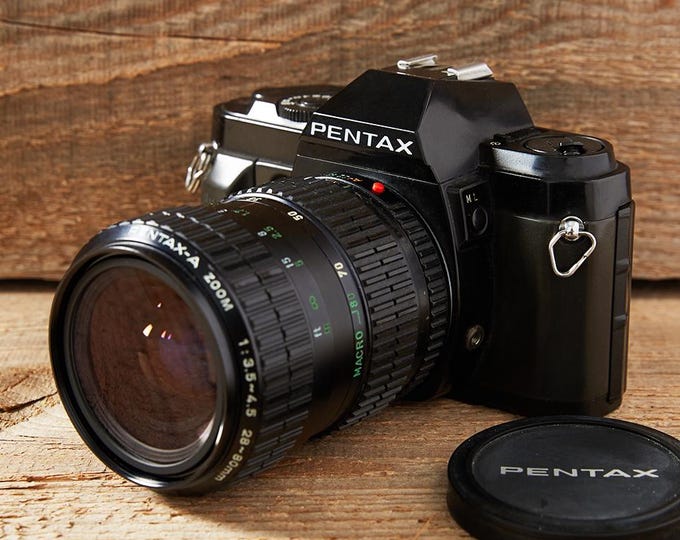 ペンタックス P3N - (ペンタックス-A 1:3.5 28-80 mm レンズ付き) - 35 mm SLR フィルムカメラ (完全テスト ...