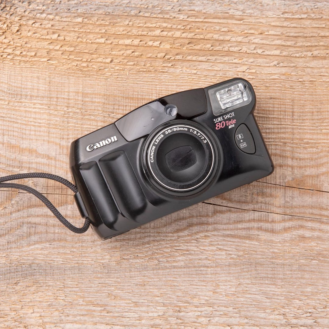 Canon Sure Shot 80 Tele - Point and Shoot 35mm Film Camera (fully ...