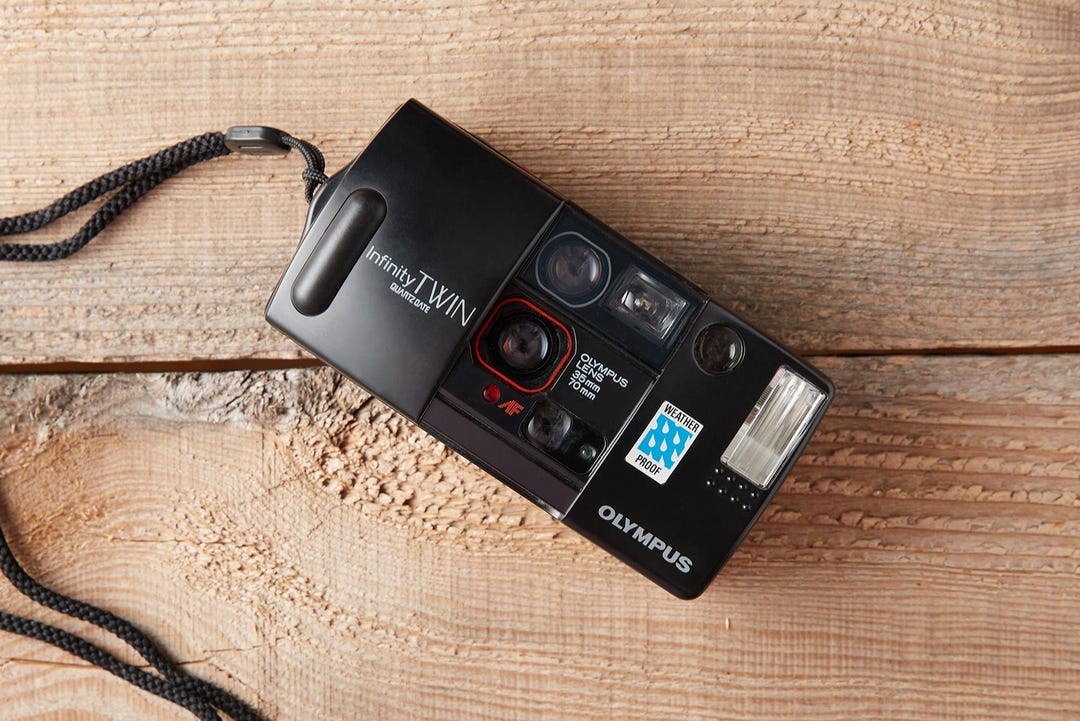 Olympus Infinity Twin QD - 35mm Point and Shoot Film Camera (fully ...