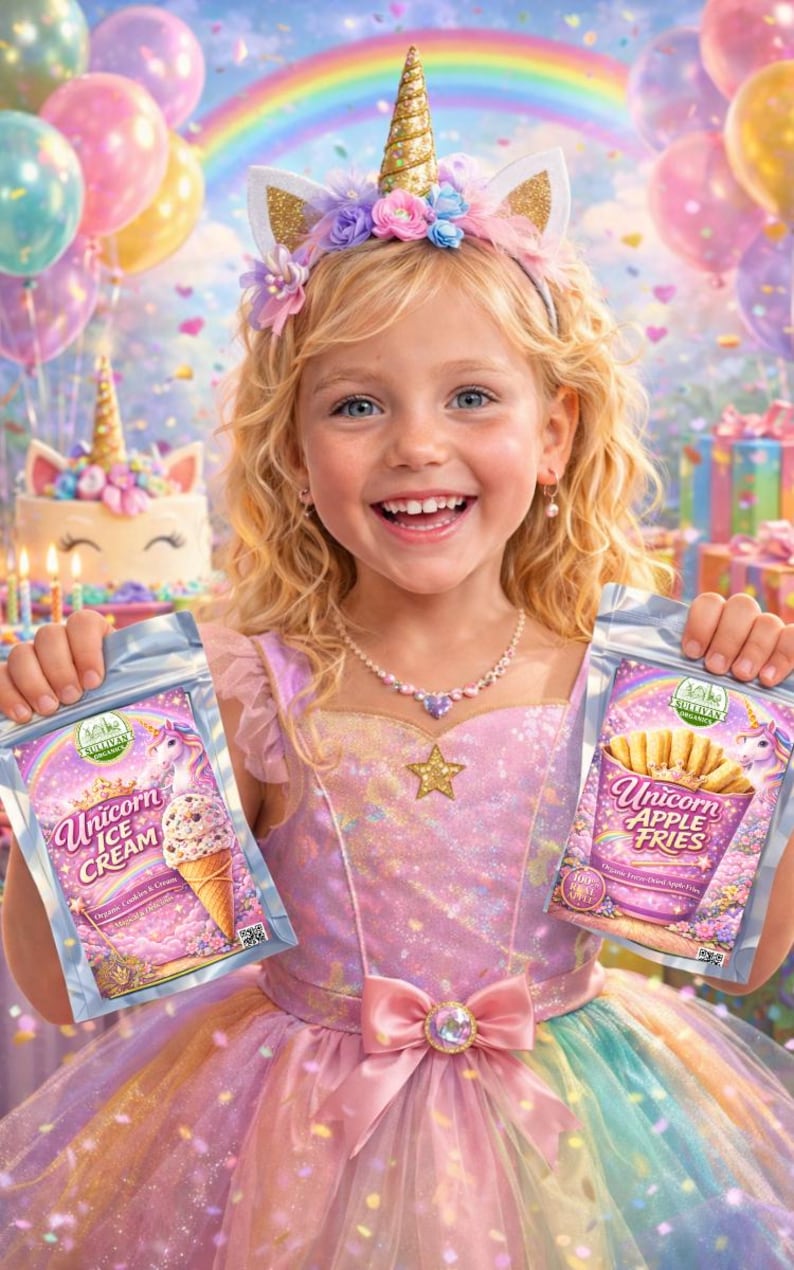 Custom Kids Snack Packs | Freeze-dried Ice Cream, Apple Fries ...