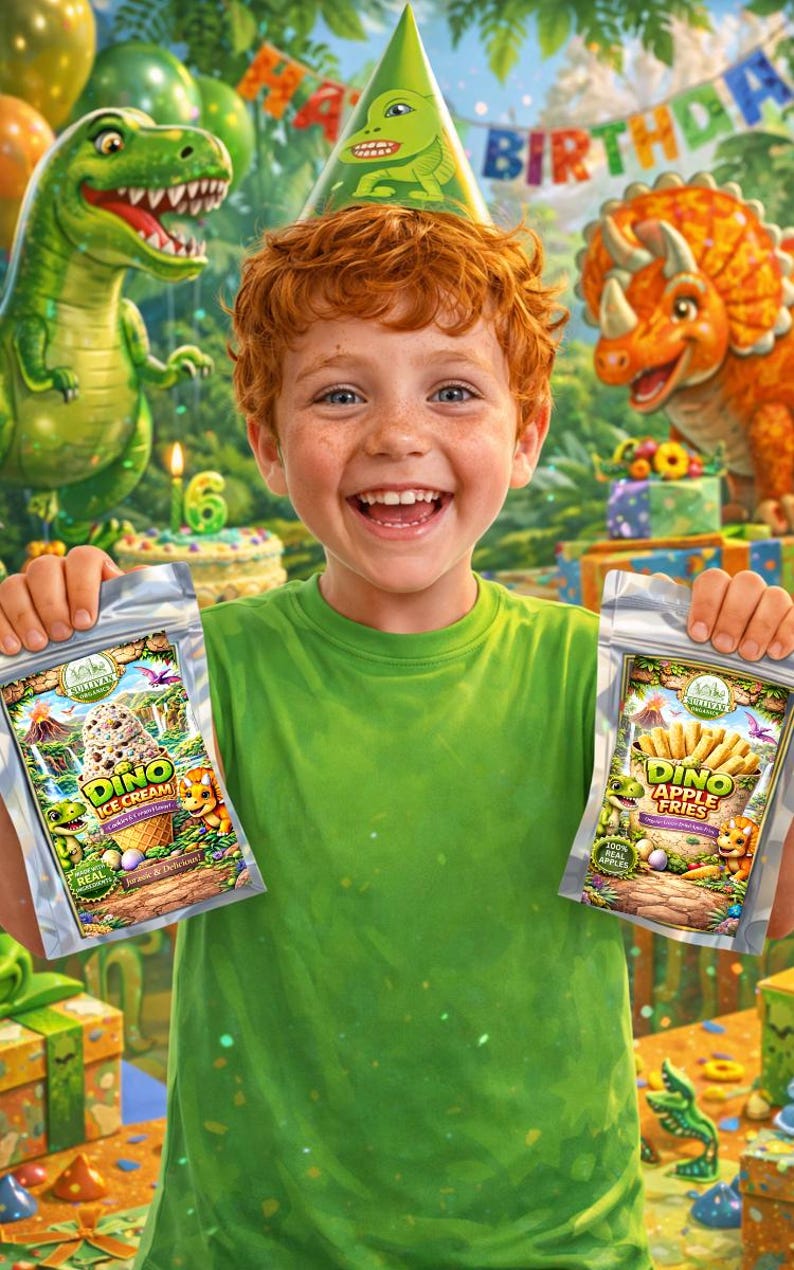 Custom Kids Snack Packs | Freeze-dried Ice Cream, Apple Fries ...