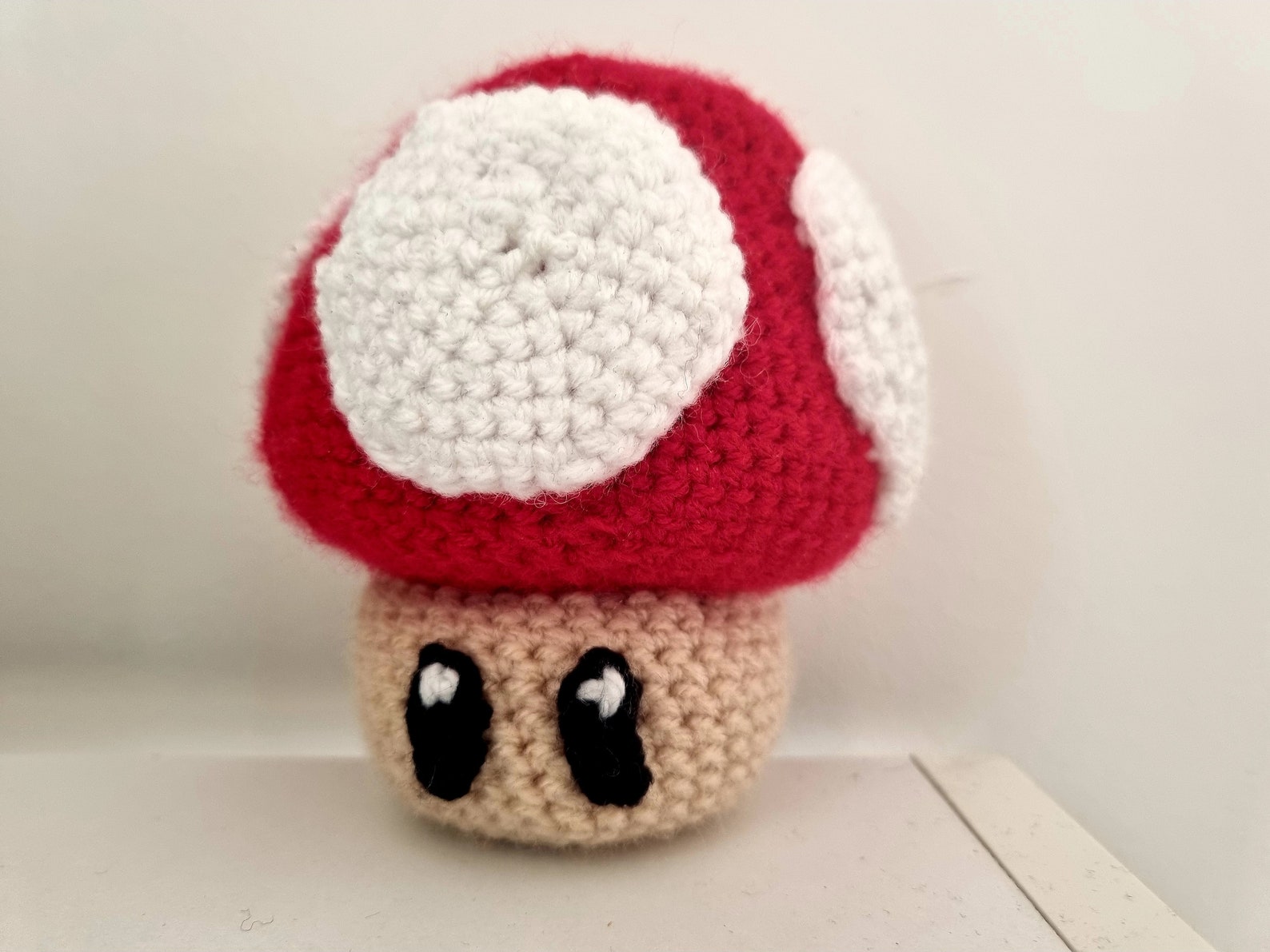 Mario Toad Mushroom Crochet Pattern - Etsy