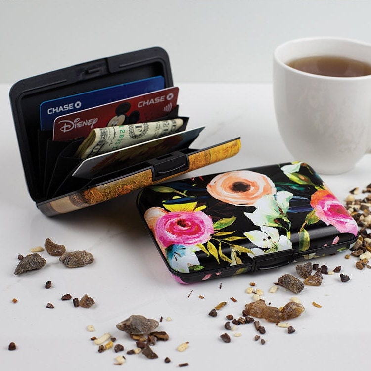 Colorful Donuts Armored RFID Wallet RFID Protection Hard Case - Etsy