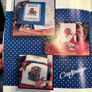 Craftways Cross Stitcher's Best Friend Vintage 80s Pattern Book - Etsy