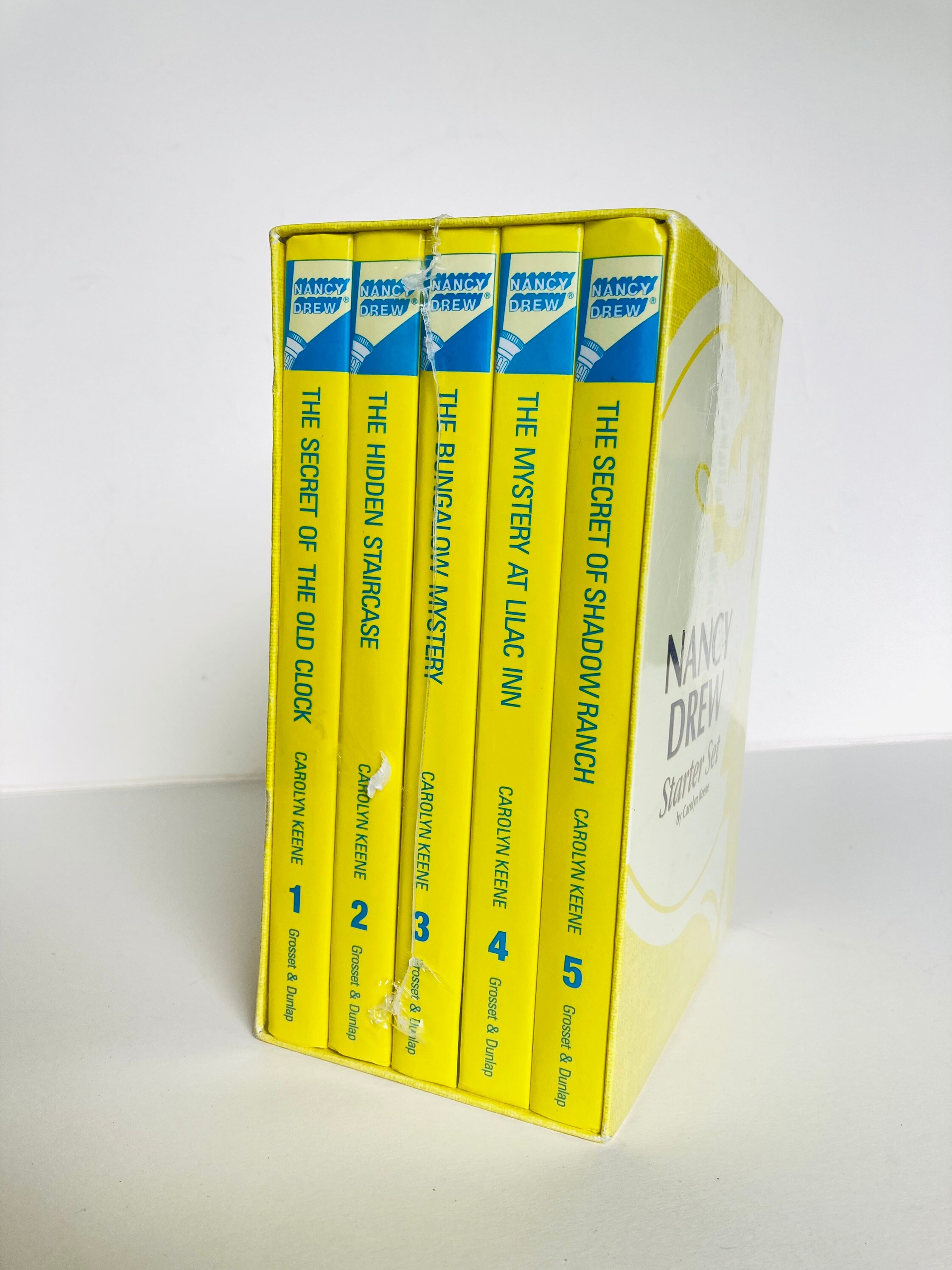 Vintage Nancy Drew Starter Set / Volumes 1-5 / Carolyn Keene - Etsy