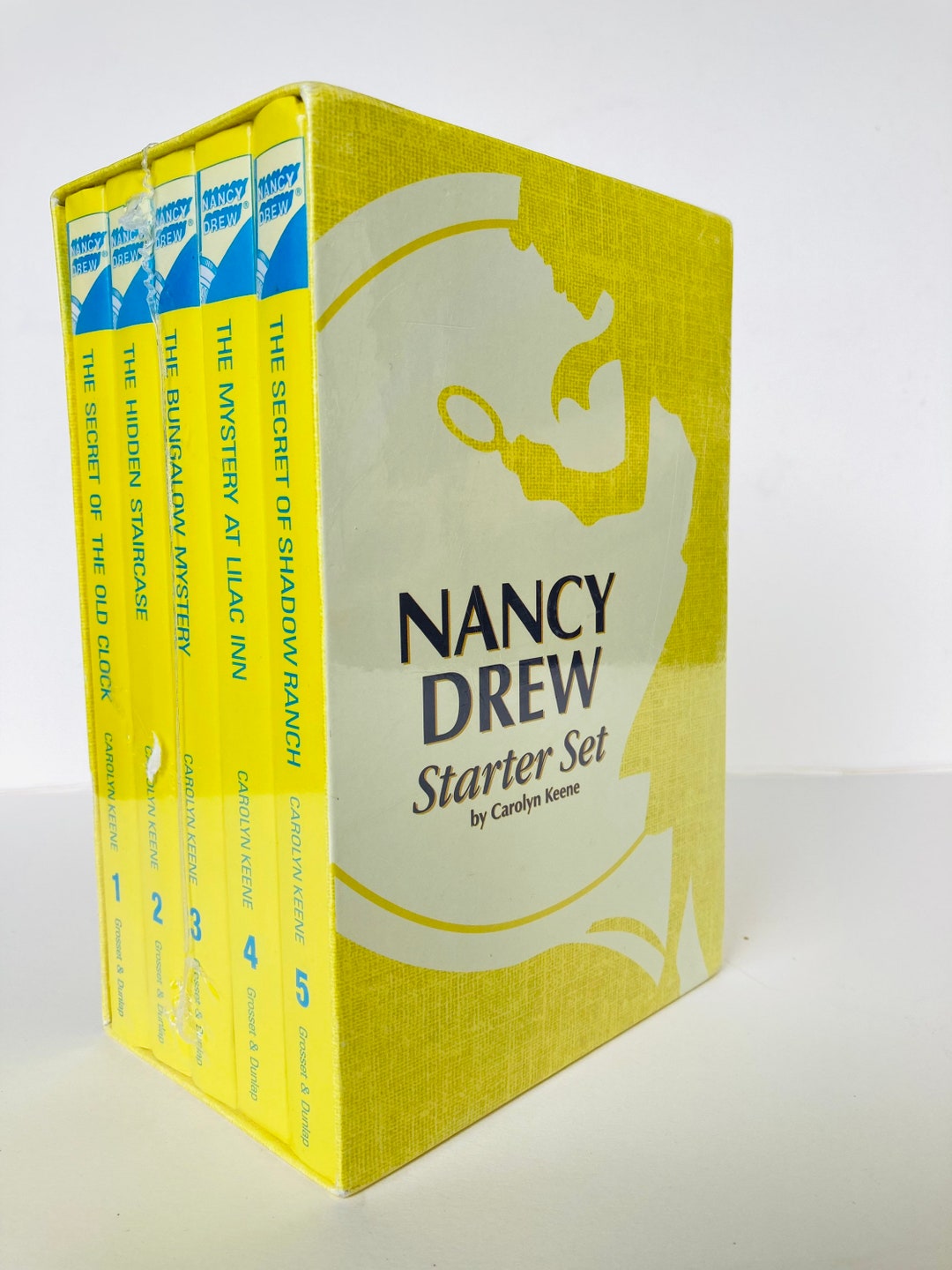 Vintage Nancy Drew Starter Set / Volumes 1-5 / Carolyn Keene - Etsy