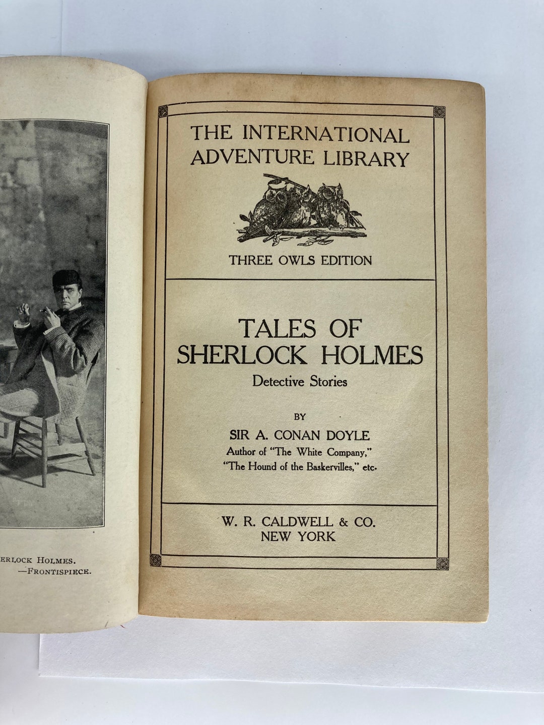 Tales of Sherlock Holmes / Vintage 1920 Hardback - Etsy