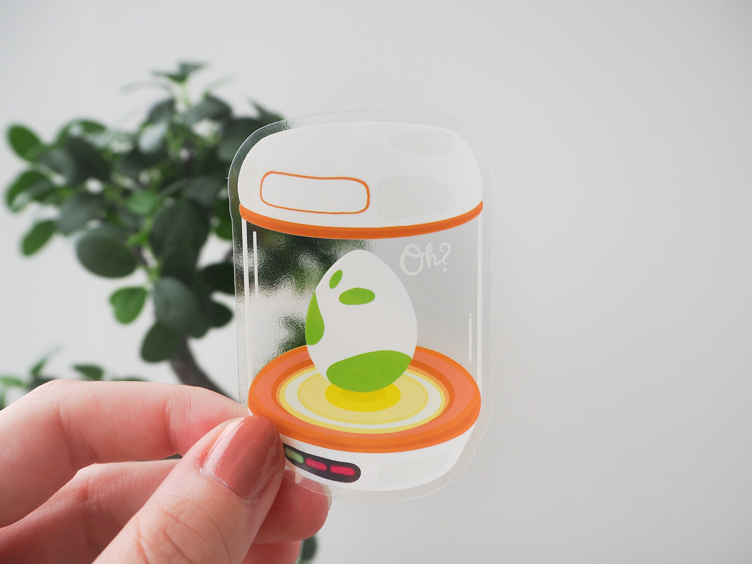 Pokémon Go Egg Incubator | Vinyl Sticker | Transparent Sticker ...