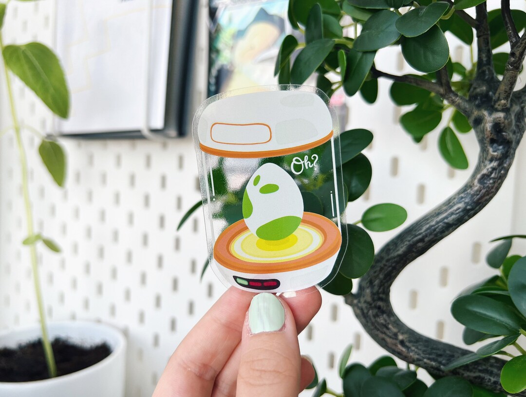 Pokémon Go Egg Incubator | Vinyl Sticker | Transparent Sticker ...