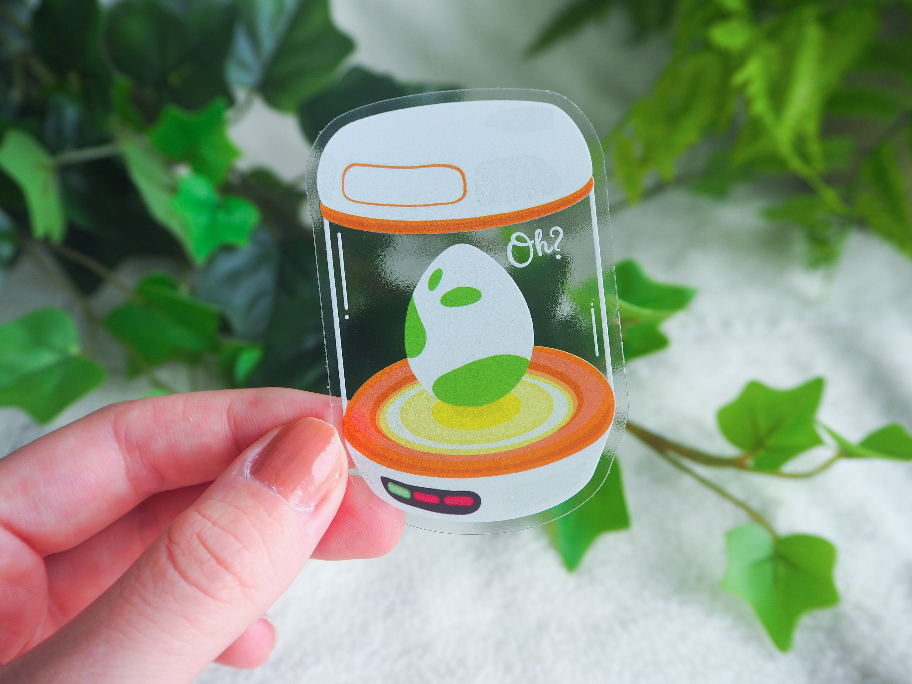 Pokémon Go Egg Incubator | Vinyl Sticker | Transparent Sticker ...