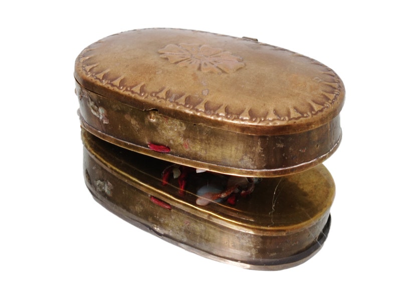 A Graceful Antique Italian Reliquary, an Extremely Rare Brass Reliquary ...