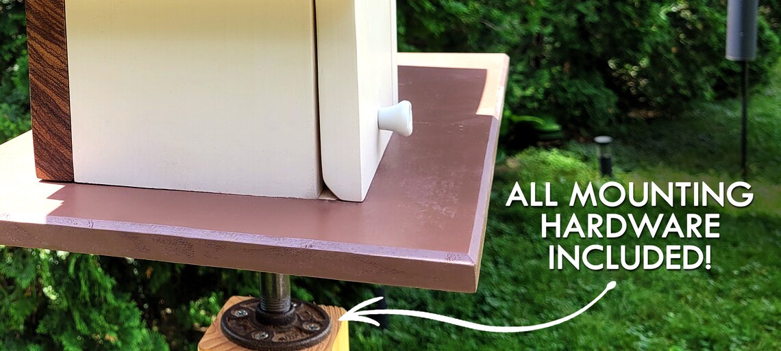 Modern Birdhouse MCM Beautiful Handmade One-of-a-kind - Etsy