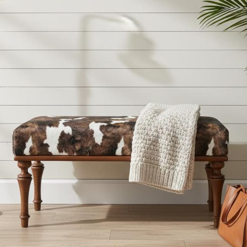 Cow Hide Furry - Etsy UK