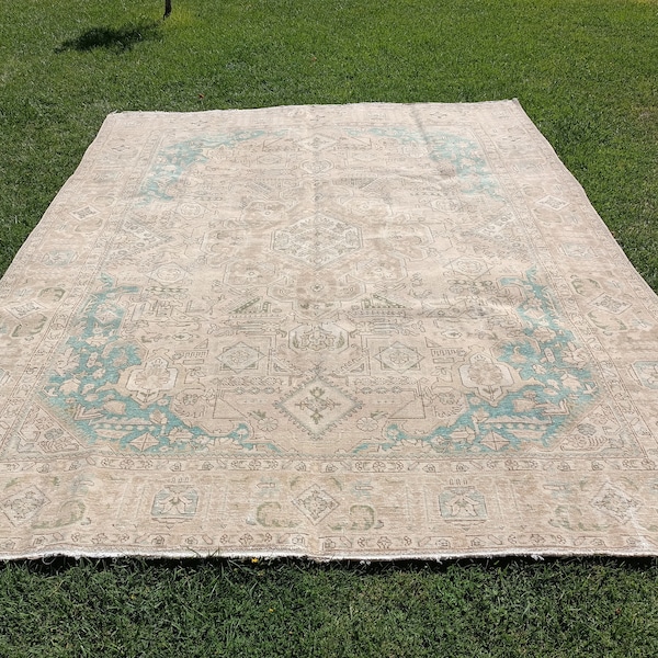 Distressed Rug - Etsy
